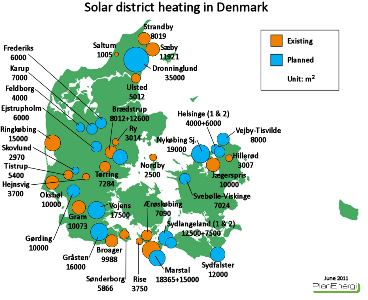 Denmark: Solar District Heating Capacity increases 5-fold ...